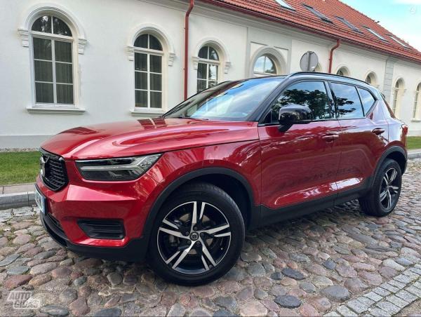 Красный Вольво XC40 2020 в Каунас, объемом двигателя 2.00 л и пробегом 186 тыс. км за 19500 €, фото 3 на AUTOMOTO.COM.LV