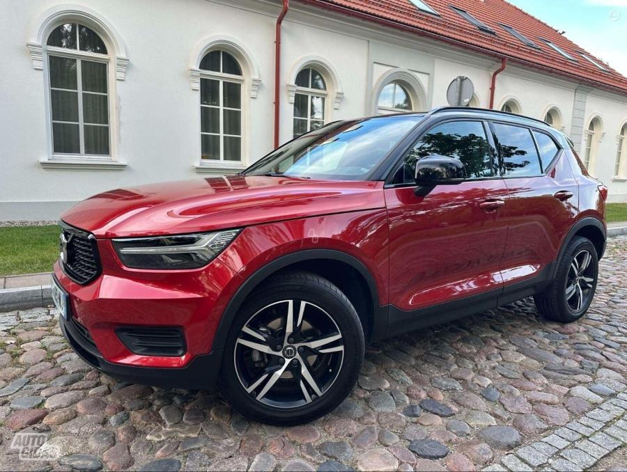 Красный Вольво XC40 2020 в Каунас, объемом двигателя 2.00 л и пробегом 186 тыс. км за 19500 €, фото 3 на AUTOMOTO.COM.LV