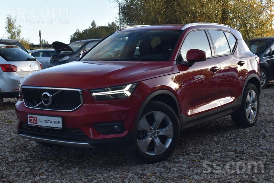 Sarkans Volvo XC40 2020 Kuldīga, ar dzinēja tilpumu 1.50 L un nobraukumu 0 tūkst. km par 24790 €, foto 1 vietnē AUTOMOTO.COM.LV