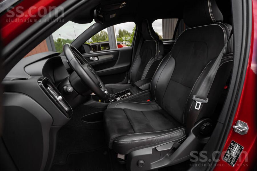 Sarkans Volvo XC40 2021 Jelgava, ar dzinēja tilpumu 1.50 L un nobraukumu 0 tūkst. km par 19750 €, foto 10 vietnē AUTOMOTO.COM.LV