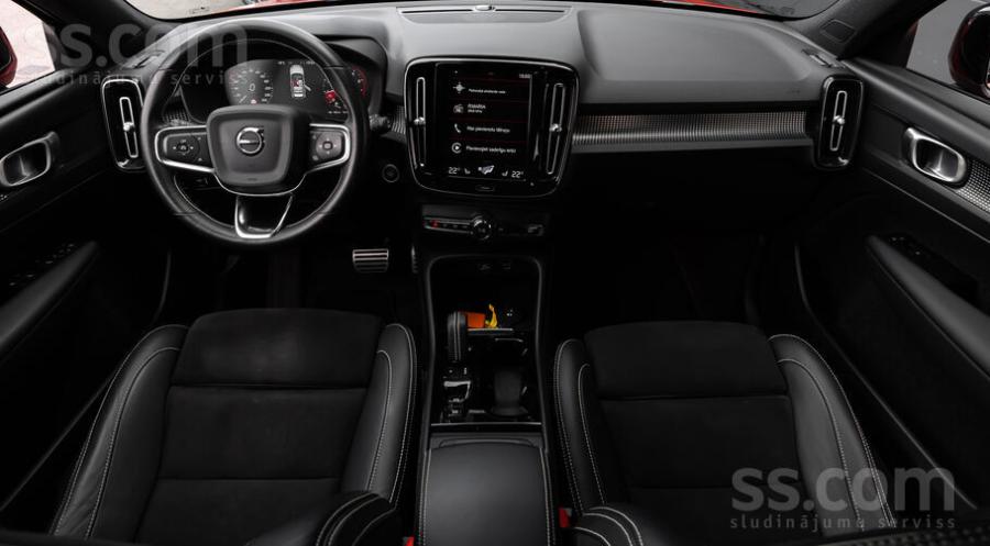 Sarkans Volvo XC40 2021 Jelgava, ar dzinēja tilpumu 1.50 L un nobraukumu 0 tūkst. km par 19750 €, foto 13 vietnē AUTOMOTO.COM.LV