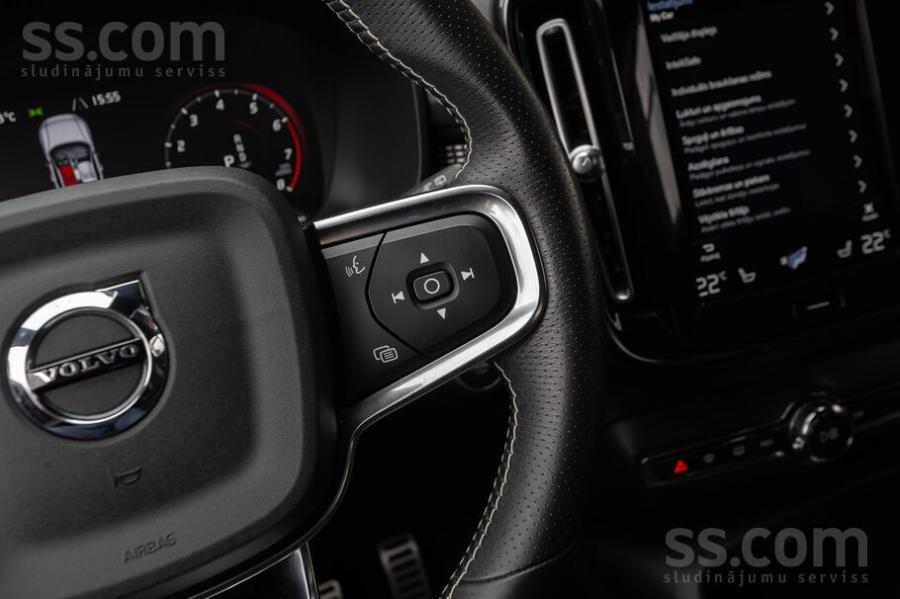 Sarkans Volvo XC40 2021 Jelgava, ar dzinēja tilpumu 1.50 L un nobraukumu 0 tūkst. km par 19750 €, foto 27 vietnē AUTOMOTO.COM.LV
