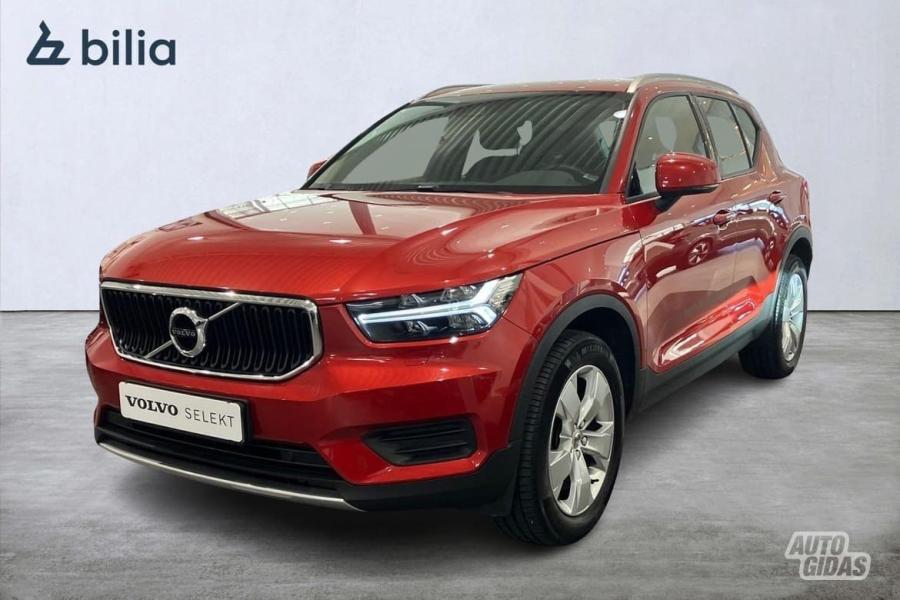 Sarkans Volvo XC40 2022 Kauņa, ar dzinēja tilpumu 0.00 L un nobraukumu 62 tūkst. km par 31859 €, foto 1 vietnē AUTOMOTO.COM.LV