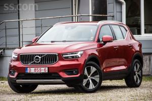 Красный Вольво XC40 2022 в Тукумс, объемом двигателя 1.50 л и пробегом 181 тыс. км за 20100 €, фото  на AUTOMOTO.COM.LV