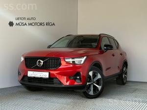 Sarkans Volvo XC40 2024 Rīga, ar dzinēja tilpumu 2.00 L un nobraukumu 26 tūkst. km par 36900 €, foto  vietnē AUTOMOTO.COM.LV