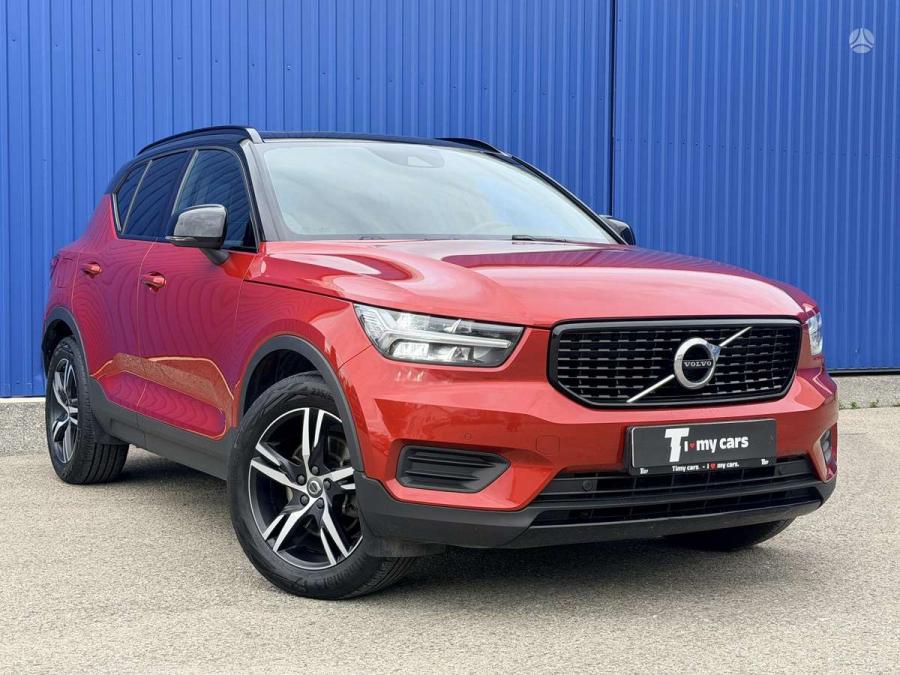 Красный Вольво XC40 2022 в Каунас, объемом двигателя 1.97 л и пробегом 88 тыс. км за 26500 €, фото 6 на AUTOMOTO.COM.LV