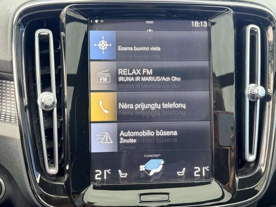 Красный Вольво XC40 2022 в Каунас, объемом двигателя 1.97 л и пробегом 88 тыс. км за 26500 €, фото 20 на AUTOMOTO.COM.LV