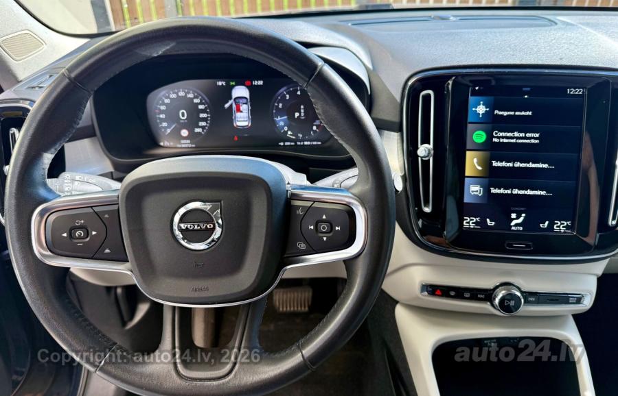 Вольво XC40 2021 в Таллин, объемом двигателя 1.50 л и пробегом 94 тыс. км за 24200 €, фото 12 на AUTOMOTO.COM.LV