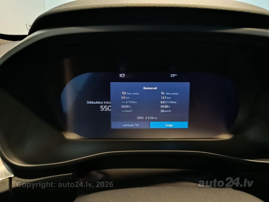 Volvo XC40 2026 in Tallinn, with an engine capacity of 2.00 L and mileage of 2 thousand km for 41900 €, photo 12 on AUTOMOTO.COM.LV