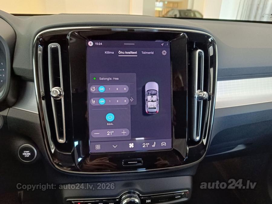 Volvo XC40 2026 in Tallinn, with an engine capacity of 2.00 L and mileage of 2 thousand km for 41900 €, photo 20 on AUTOMOTO.COM.LV