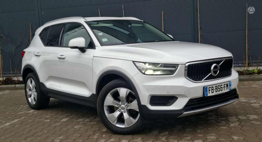 Balts Volvo XC40 2018 Viļņa, ar dzinēja tilpumu 2.00 L un nobraukumu 218 tūkst. km par 17750 €, foto 3 vietnē AUTOMOTO.COM.LV