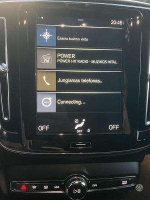 White Volvo XC40 2018 in Taurage, with an engine capacity of 1.97 L and mileage of 269 thousand km for 15199 €, photo 20 on AUTOMOTO.COM.LV