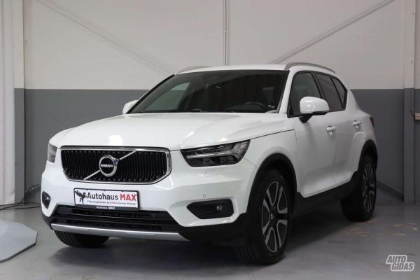 White Volvo XC40 2019 in Kaunas, with an engine capacity of 2.00 L and mileage of 25 thousand km for 32690 €, photo 1 on AUTOMOTO.COM.LV