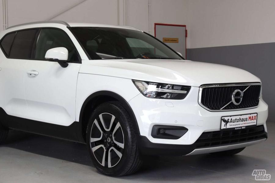 White Volvo XC40 2019 in Kaunas, with an engine capacity of 2.00 L and mileage of 25 thousand km for 32690 €, photo 9 on AUTOMOTO.COM.LV
