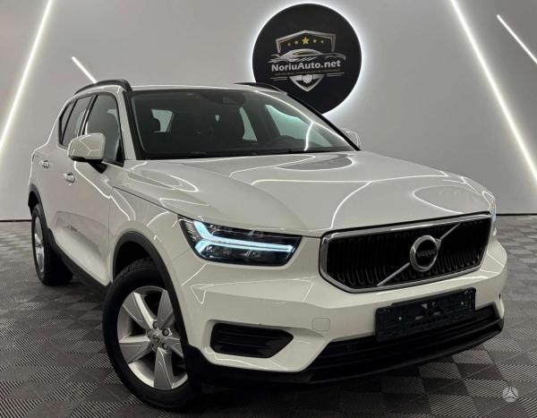 White Volvo XC40 2019 in Marijampole, with an engine capacity of 1.97 L and mileage of 270 thousand km for 14500 €, photo 1 on AUTOMOTO.COM.LV