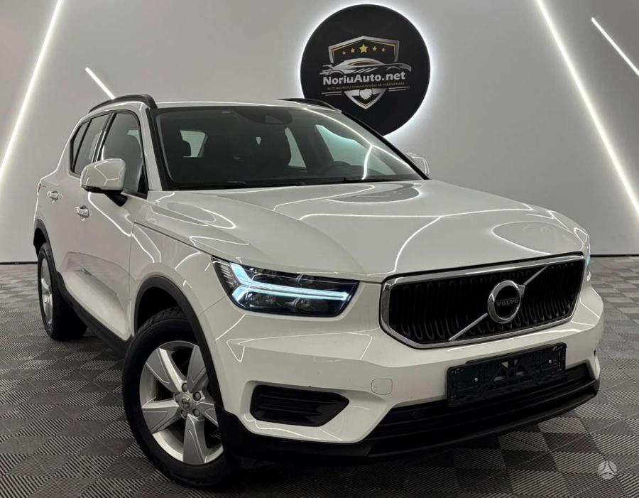Balts Volvo XC40 2019 Marijampole, ar dzinēja tilpumu 1.97 L un nobraukumu 270 tūkst. km par 14500 €, foto 1 vietnē AUTOMOTO.COM.LV