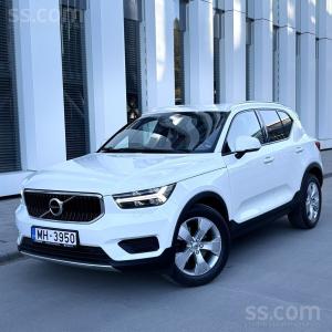 White Volvo XC40 2019 in Riga, with an engine capacity of 2.00 L and mileage of 195 thousand km for 16600 €, photo  on AUTOMOTO.COM.LV