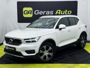 White Volvo XC40 2019 in Vilnius, with an engine capacity of 1.97 L and mileage of 178 thousand km for 18490 €, photo  on AUTOMOTO.COM.LV