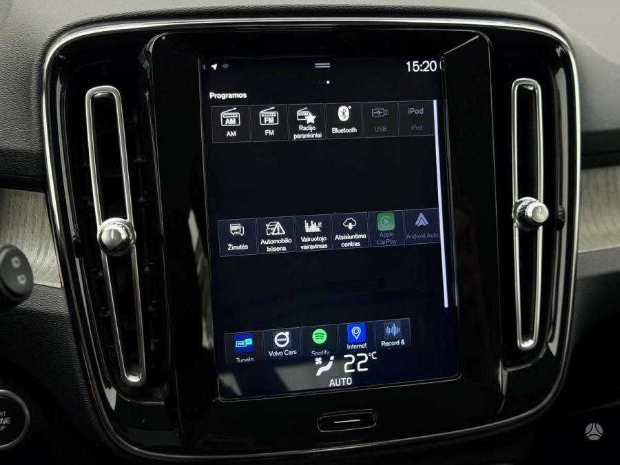 Белый Вольво XC40 2019 в Вильнюс, объемом двигателя 1.97 л и пробегом 178 тыс. км за 18450 €, фото 39 на AUTOMOTO.COM.LV