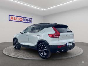 White Volvo XC40 2019 in Vilnius, with an engine capacity of 2.00 L and mileage of 48 thousand km for 23999 €, photo 4 on AUTOMOTO.COM.LV