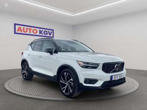 White Volvo XC40 2019 in Vilnius, with an engine capacity of 2.00 L and mileage of 48 thousand km for 23999 €, photo 7 on AUTOMOTO.COM.LV
