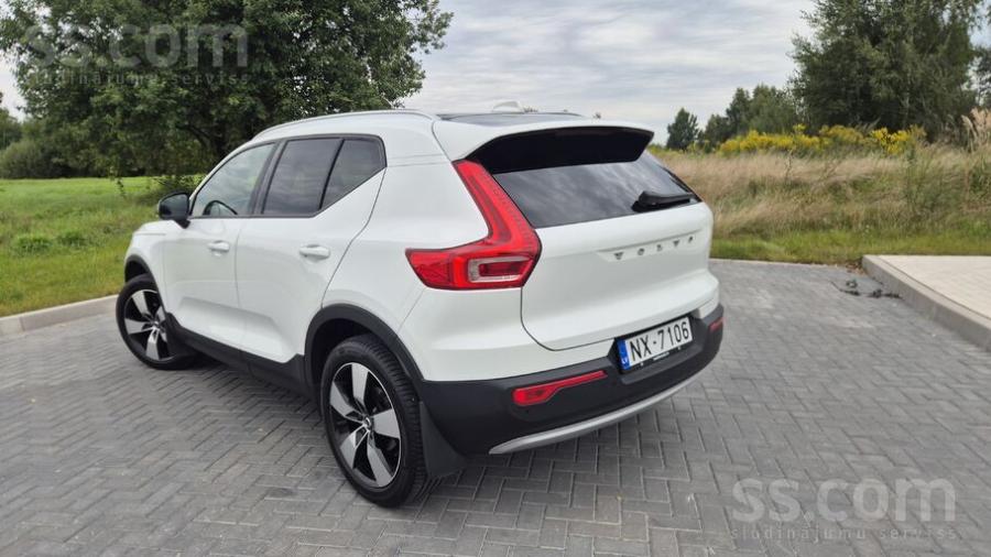 Белый Вольво XC40 2019 в Рига, объемом двигателя 1.50 л и пробегом 176 тыс. км за 19800 €, фото 4 на AUTOMOTO.COM.LV