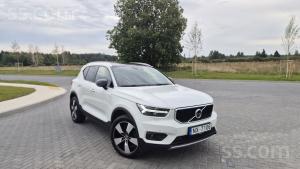 White Volvo XC40 2019 in Riga, with an engine capacity of 1.50 L and mileage of 176 thousand km for 19800 €, photo  on AUTOMOTO.COM.LV