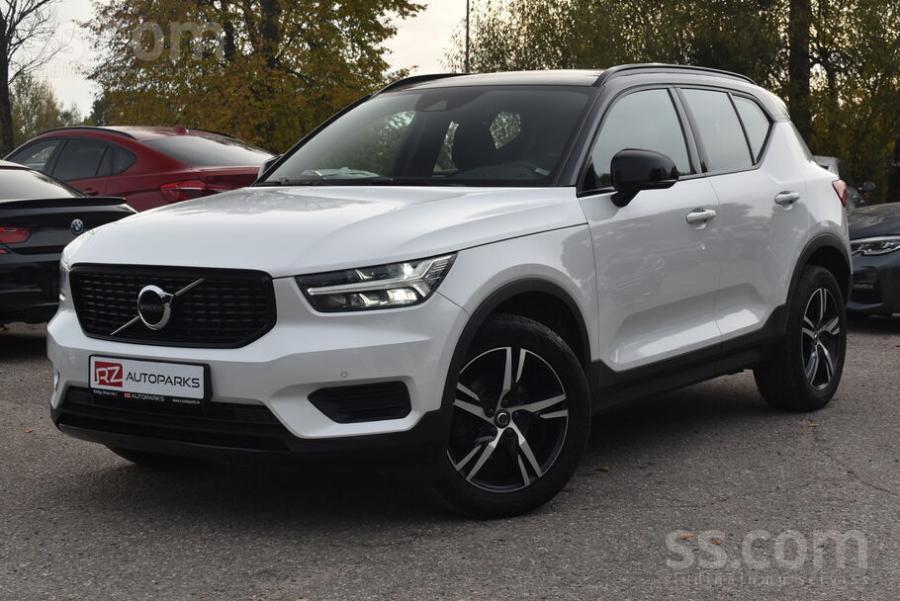 White Volvo XC40 2019 in Kuldiga, with an engine capacity of 1.50 L and mileage of 0 thousand km for 21550 €, photo 1 on AUTOMOTO.COM.LV