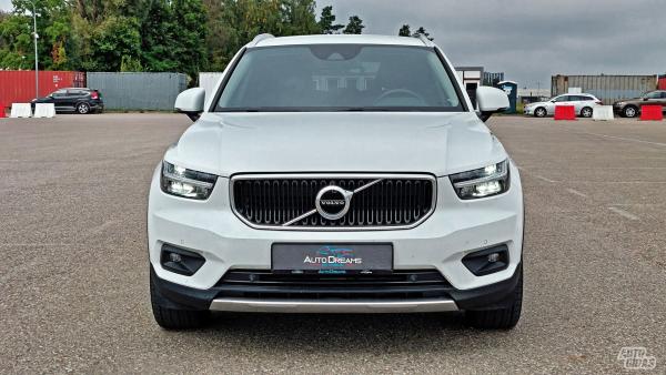 White Volvo XC40 2019 in Vilnius, with an engine capacity of 2.00 L and mileage of 185 thousand km for 19500 €, photo 6 on AUTOMOTO.COM.LV