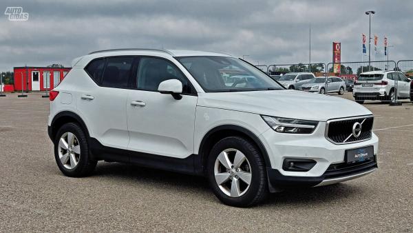 White Volvo XC40 2019 in Vilnius, with an engine capacity of 2.00 L and mileage of 185 thousand km for 19500 €, photo 10 on AUTOMOTO.COM.LV