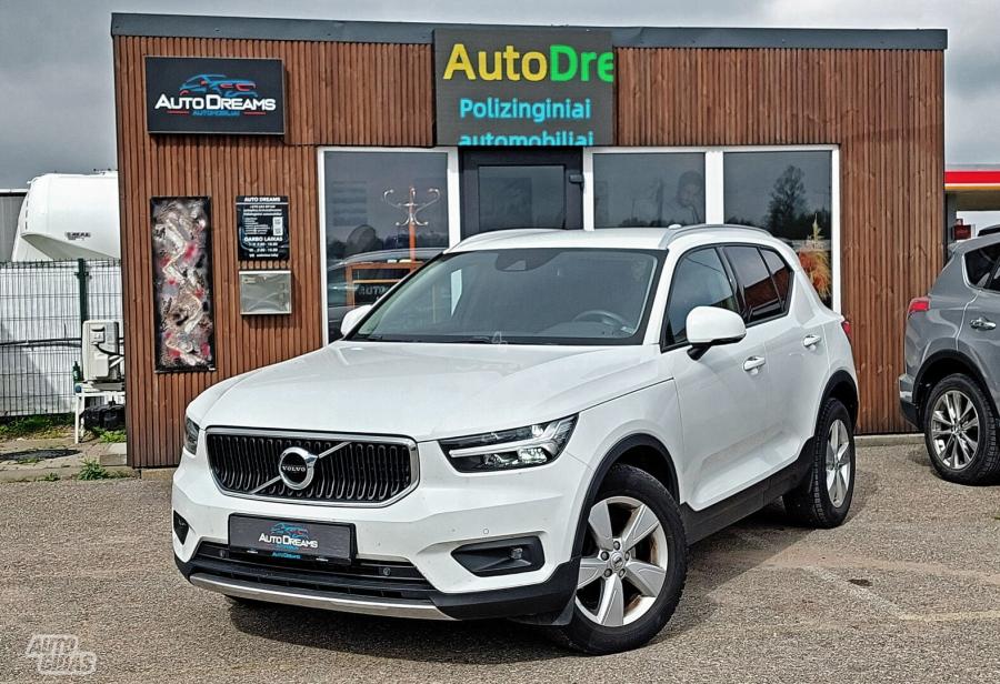 Белый Вольво XC40 2019 в Вильнюс, объемом двигателя 2.00 л и пробегом 185 тыс. км за 19500 €, фото 14 на AUTOMOTO.COM.LV
