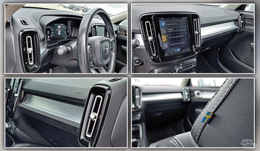 Белый Вольво XC40 2019 в Вильнюс, объемом двигателя 2.00 л и пробегом 185 тыс. км за 19500 €, фото 27 на AUTOMOTO.COM.LV