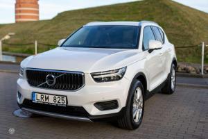 White Volvo XC40 2020 in Klaipeda, with an engine capacity of 1.97 L and mileage of 189 thousand km for 19500 €, photo  on AUTOMOTO.COM.LV