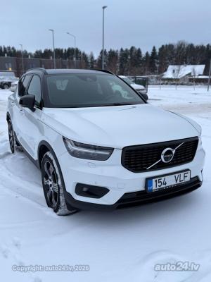 White Volvo XC40 2021 in Tallinn, with an engine capacity of 2.00 L and mileage of 64 thousand km for 28900 €, photo 4 on AUTOMOTO.COM.LV