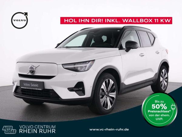 Balts Volvo XC40 2022 Kauņa, ar dzinēja tilpumu 0.00 L un nobraukumu 27 tūkst. km par 33167 €, foto 1 vietnē AUTOMOTO.COM.LV
