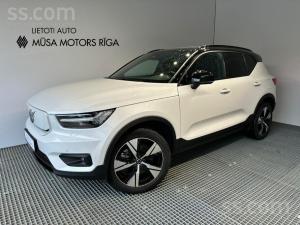 White Volvo XC40 2022 in Riga, with an engine capacity of 0.00 L and mileage of 58 thousand km for 30990 €, photo  on AUTOMOTO.COM.LV