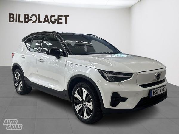 White Volvo XC40 2023 in Kaunas, with an engine capacity of 0.00 L and mileage of 35 thousand km for 37165 €, photo 5 on AUTOMOTO.COM.LV