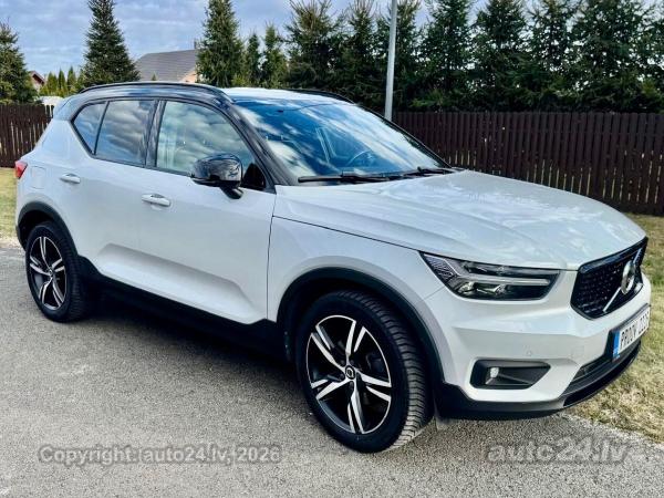 White Volvo XC40 2019 in Tallinn, with an engine capacity of 2.00 L and mileage of 209 thousand km for 17990 €, photo 5 on AUTOMOTO.COM.LV