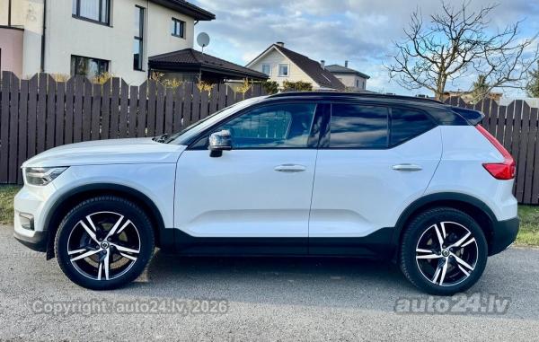 White Volvo XC40 2019 in Tallinn, with an engine capacity of 2.00 L and mileage of 209 thousand km for 17990 €, photo 7 on AUTOMOTO.COM.LV