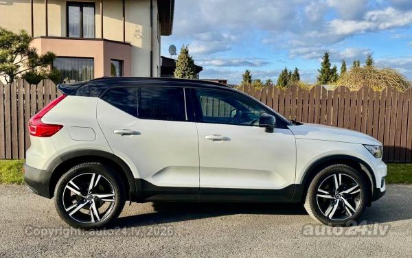 White Volvo XC40 2019 in Tallinn, with an engine capacity of 2.00 L and mileage of 209 thousand km for 17990 €, photo 8 on AUTOMOTO.COM.LV