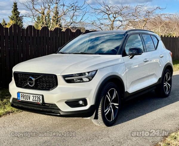 White Volvo XC40 2019 in Tallinn, with an engine capacity of 2.00 L and mileage of 209 thousand km for 17990 €, photo 9 on AUTOMOTO.COM.LV