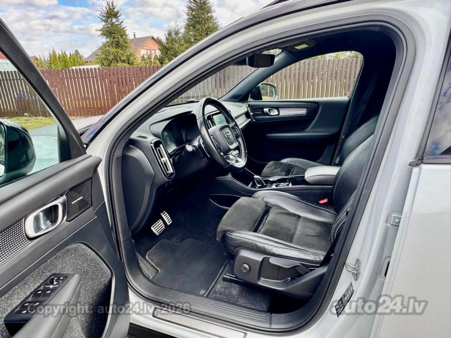 Balts Volvo XC40 2019 Tallina, ar dzinēja tilpumu 2.00 L un nobraukumu 209 tūkst. km par 17990 €, foto 14 vietnē AUTOMOTO.COM.LV