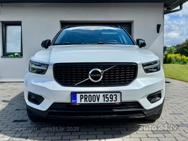 White Volvo XC40 2019 in Tallinn, with an engine capacity of 2.00 L and mileage of 219 thousand km for 16999 €, photo 3 on AUTOMOTO.COM.LV