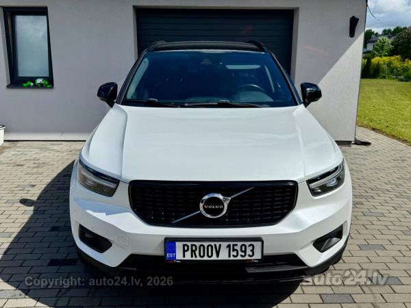 White Volvo XC40 2019 in Tallinn, with an engine capacity of 2.00 L and mileage of 219 thousand km for 16999 €, photo 4 on AUTOMOTO.COM.LV