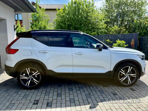 White Volvo XC40 2019 in Tallinn, with an engine capacity of 2.00 L and mileage of 219 thousand km for 16999 €, photo 7 on AUTOMOTO.COM.LV