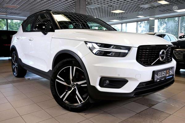 White Volvo XC40 2020 in Tallinn, with an engine capacity of 0.00 L and mileage of 0 thousand km for 25900 €, photo 1 on AUTOMOTO.COM.LV