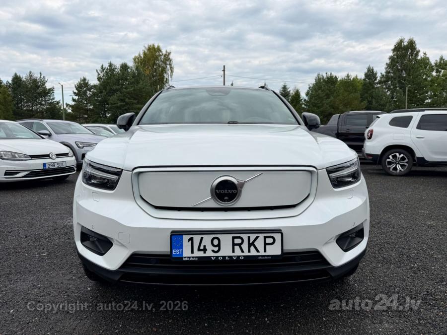 White Volvo XC40 2022 in Tartu, with an engine capacity of 0.00 L and mileage of 77 thousand km for 29900 €, photo 6 on AUTOMOTO.COM.LV