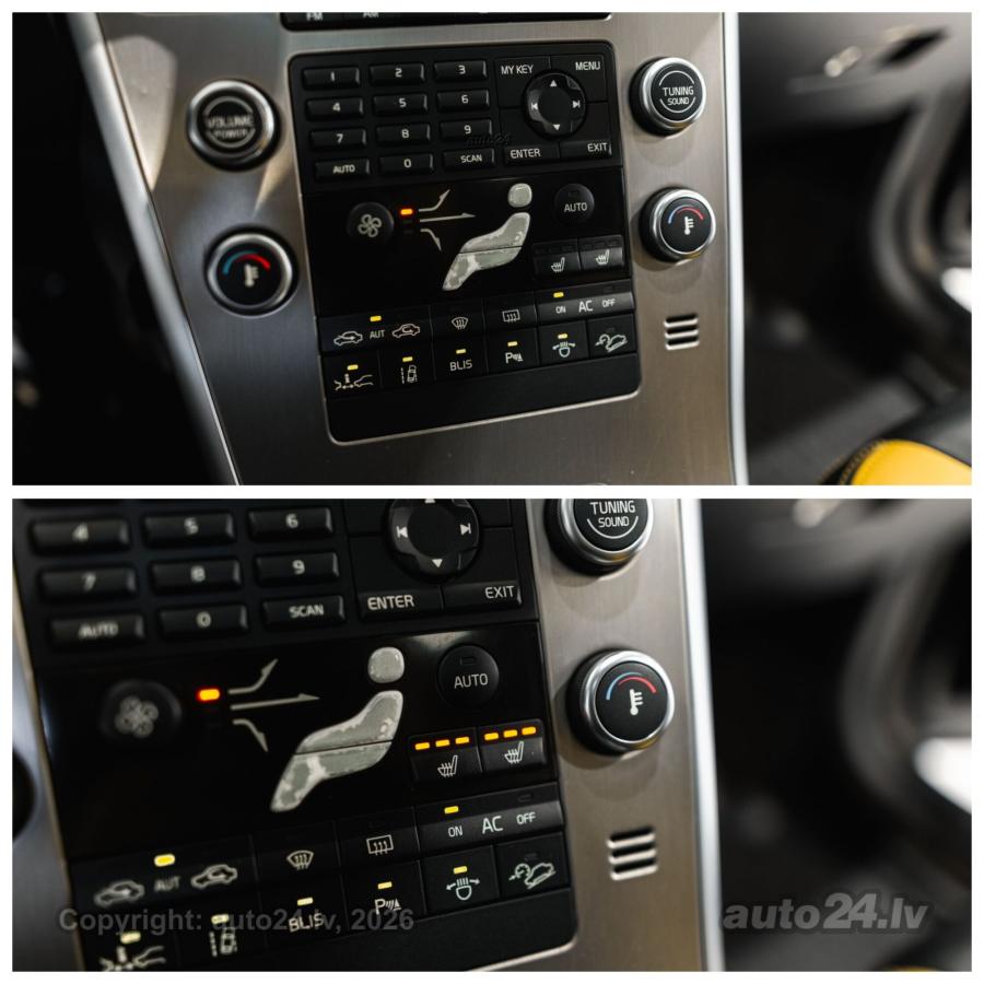 Black Volvo XC60 2009 in Tallinn, with an engine capacity of 2.40 L and mileage of 261 thousand km for 7500 €, photo 25 on AUTOMOTO.COM.LV