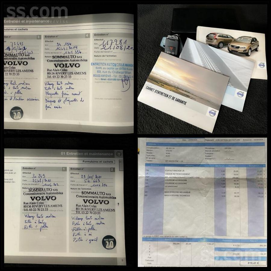 Melns Volvo XC60 2009 Jūrmala, ar dzinēja tilpumu 2.40 L un nobraukumu 234 tūkst. km par 9750 €, foto 35 vietnē AUTOMOTO.COM.LV