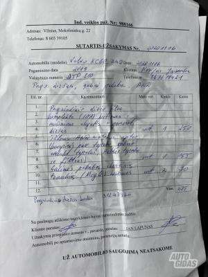 Черный Вольво ХС60 2009 в Вильнюс, объемом двигателя 2.00 л и пробегом 365 тыс. км за 5999 €, фото 17 на AUTOMOTO.COM.LV